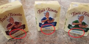 Glattes oder griffiges Mehl verwenden: Wo liegt der Unterschied?