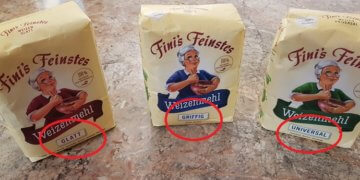 Glattes oder griffiges Mehl verwenden: Wo liegt der Unterschied?